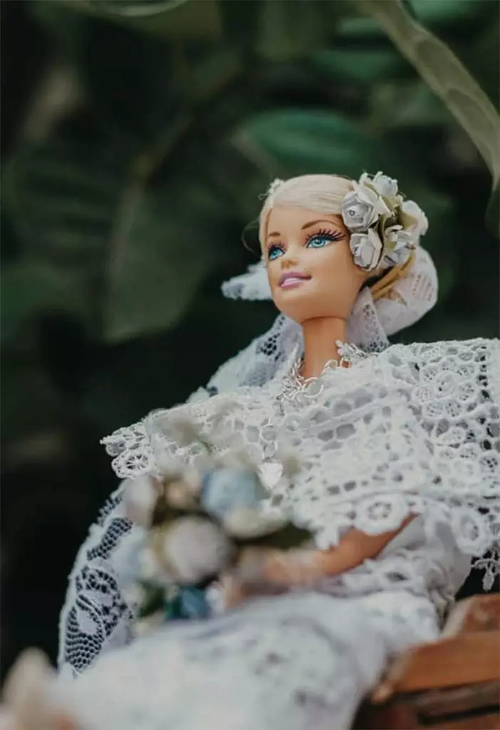 Barbie ak Action Man te marye nan Yucatan nan yon seremoni Maya 25419_2