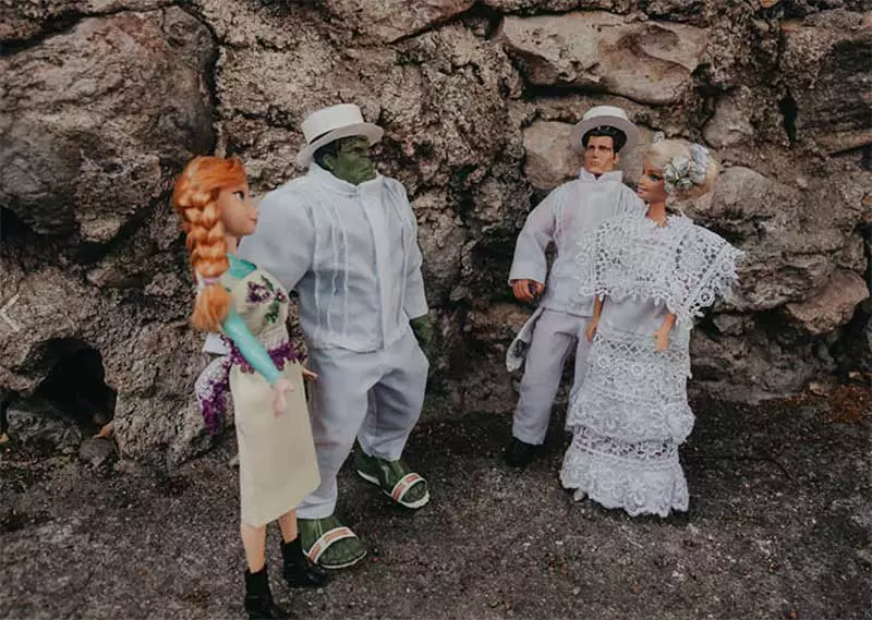 Barbie et Action Man se sont mariés au Yucatan lors d'une cérémonie maya 25419_5