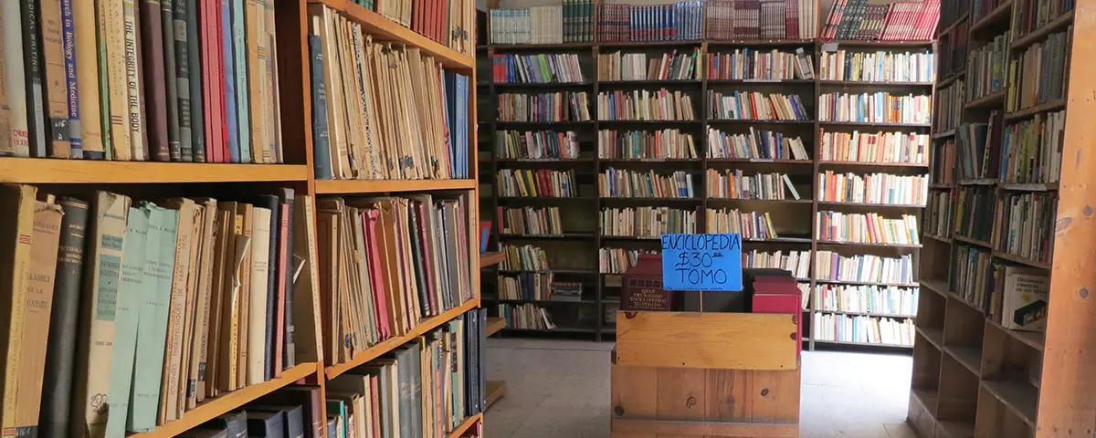 Bota magjepsëse e librarive të vjetra në Mexico City fifu