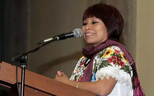 Marisol Ceh Moo, die eerste vroulike wenner van die prys vir inheemse letterkunde van Latyns-Amerika 25422_4