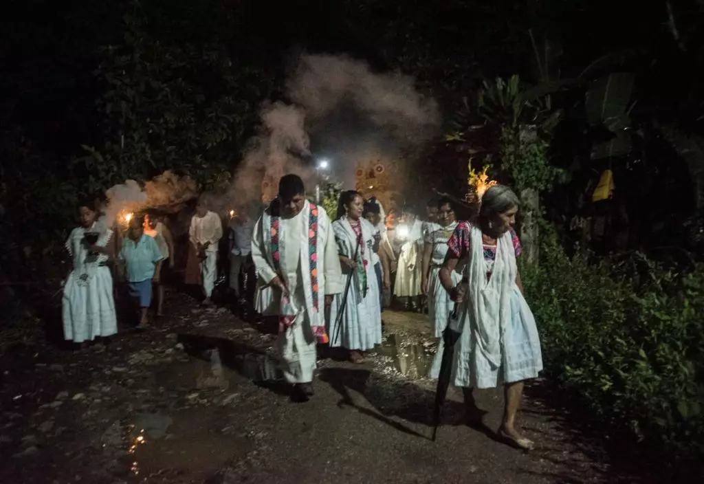 Isabuhay ang pagdiriwang sa Virgen del Carmen sa Yohualichan, Puebla 25454_9