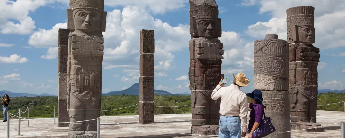 Tula เมืองที่มีชื่อเสียงของ Quetzalcoatl fifu