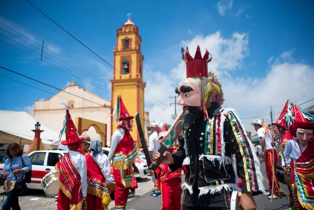 Hibal-i ang pista sa Corpus Christi sa Chiconquiaco, Veracruz 26859_2