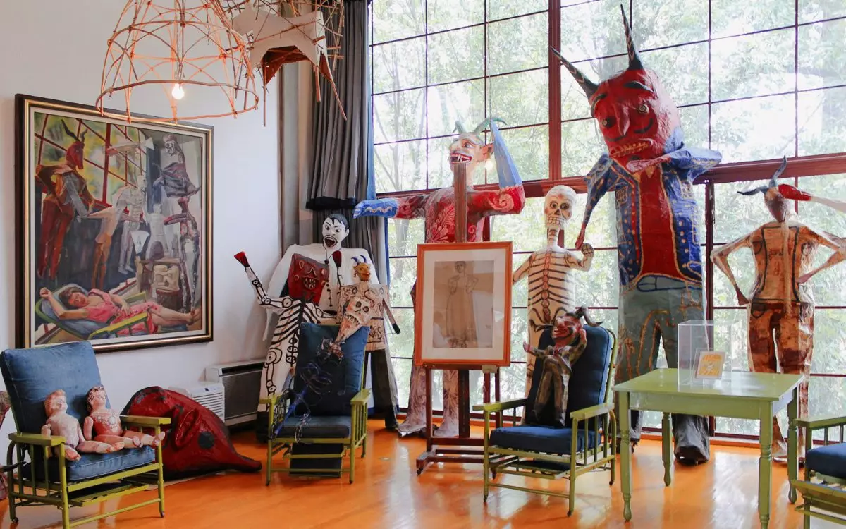 Brendësia e Shtëpisë së Studios Diego Rivera