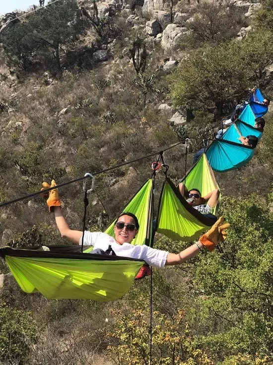 Hammocks nan Guanajuato yo gade solèy kouche oswa zetwal yo 27714_3