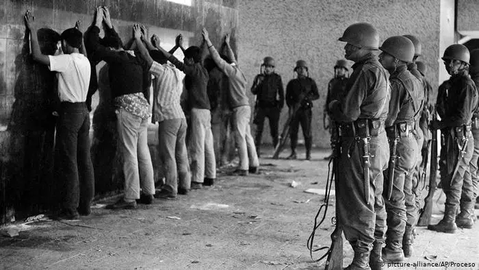 جنبش دانشجویی 1968: تاریخچه Tlatelolco