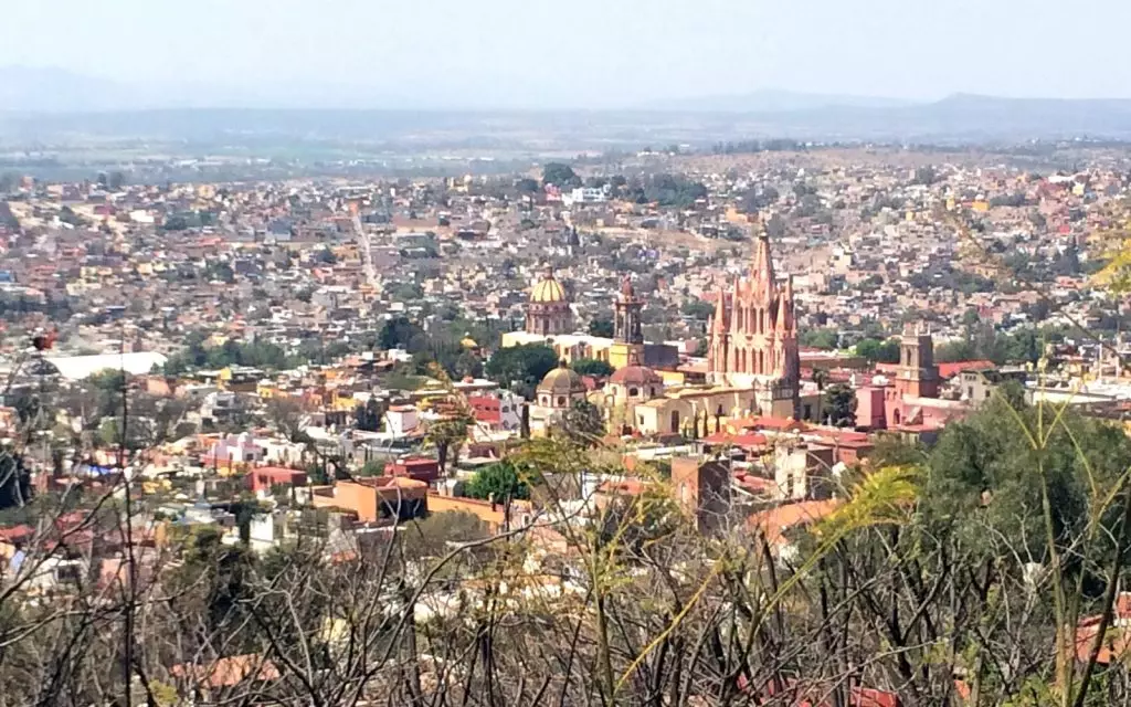 Utsiktspunkt over San Miguel de Allende