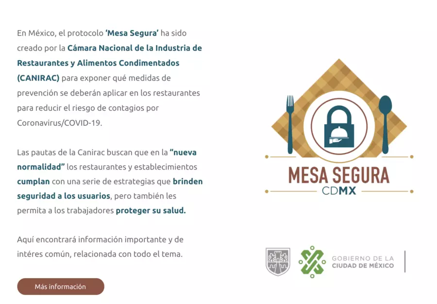 Mesaseguracdmx.com en app Your Guide Where to Buy, tools om restaurants opnieuw te activeren 29346_2