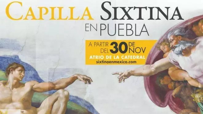 Ụdị nke Ụlọ Akwụkwọ Sistine rutere Puebla 29685_3