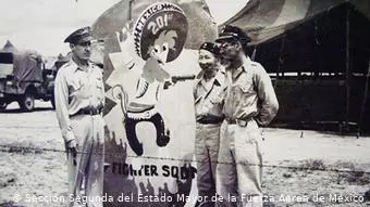 Déi mexikanesch Piloten, déi géint d'Japaner gekämpft hunn, wat wësst Dir iwwer den 201 Squadron? 29836_2