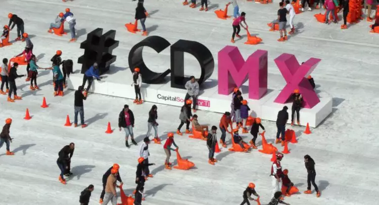 Patinarem en gel al Monument a la Revolució de la CDMX! 30690_2