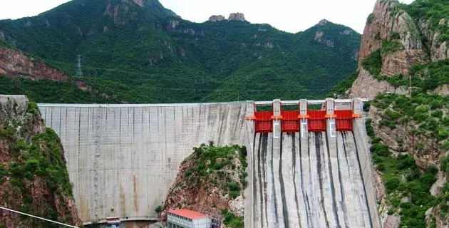 San Pedro de la Cueva an der El Novillo Dam (Sonora) fifu