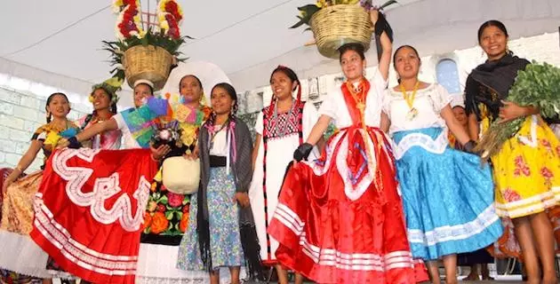 Die partytjie van die Maandae van die Hill of Oaxaca fifu