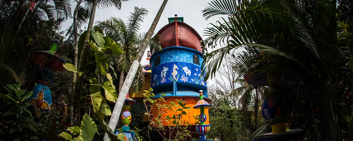 L'autre château surréaliste du fifu de San Luis Potosí