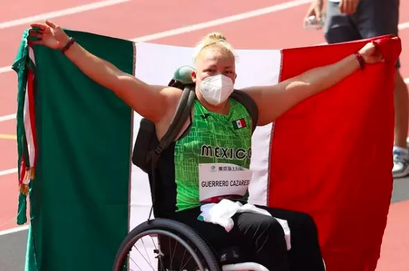 Rosa María Guerrero získala bronzovou medaili na paralympiádě v Tokiu 2020 33696_2