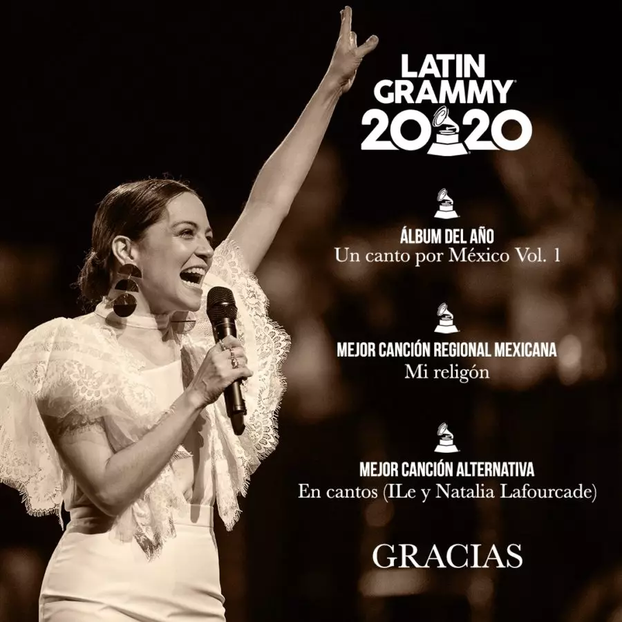 Natalia Lafourcade a remporté le Latin Grammy 2020 avec un album hommage au Mexique 33713_2
