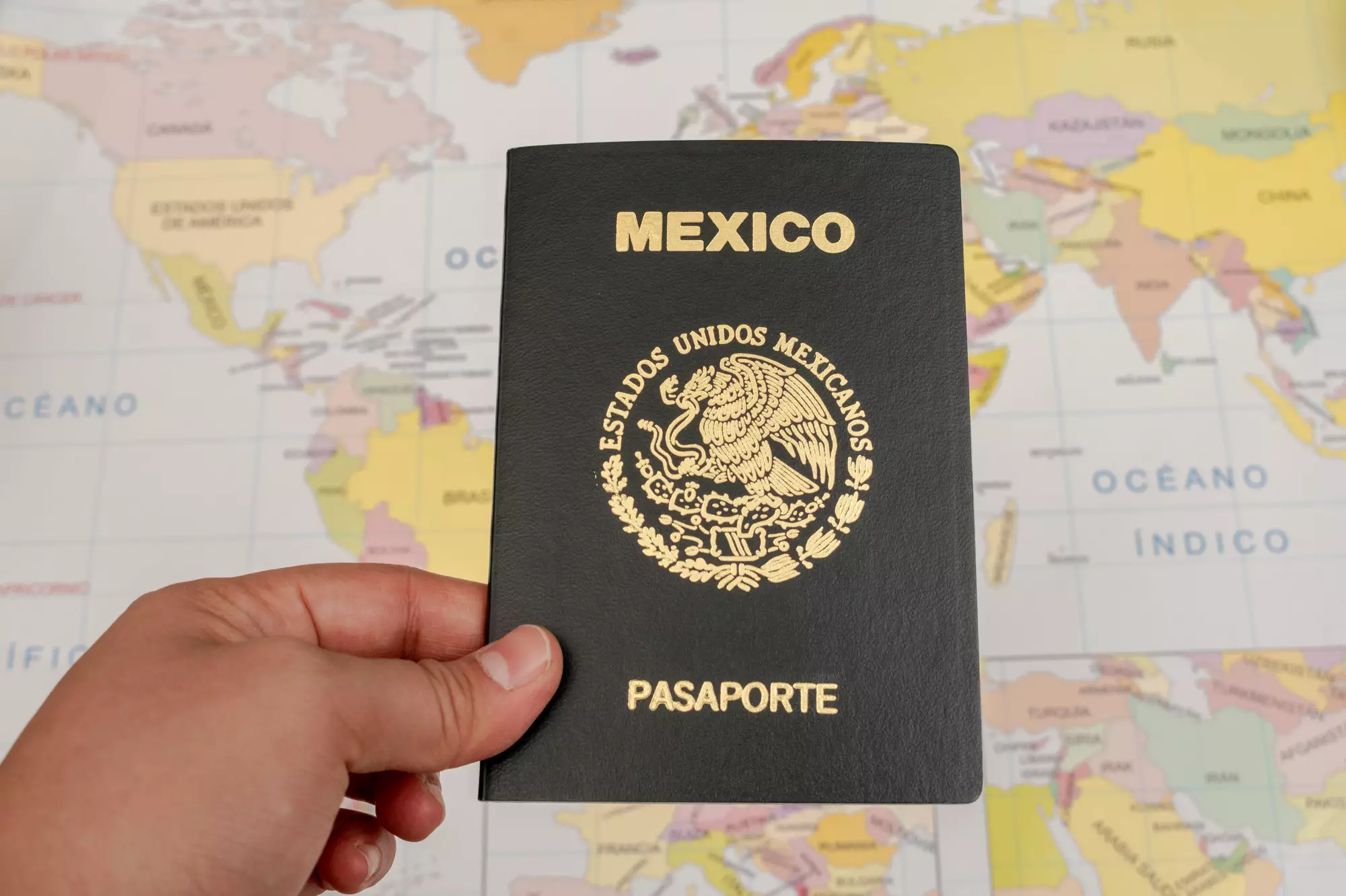 lortu mexikar pasaportea