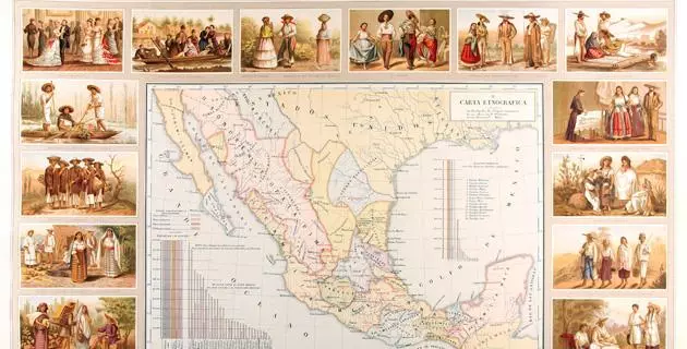 Antonio García Cubas mbangun gambar saka Fifu Bangsa Meksiko