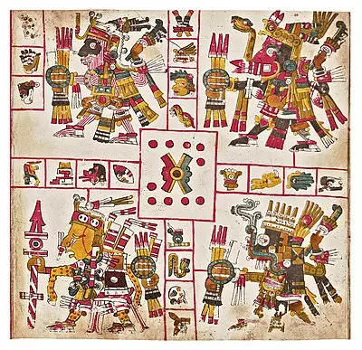 Bazı İtalyan çocuklar, eski Meksikalıların anahtarı olan Codex Borgia'yı yaktığında 36758_6