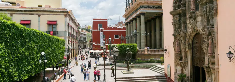 Qendra e qytetit Guanajuato