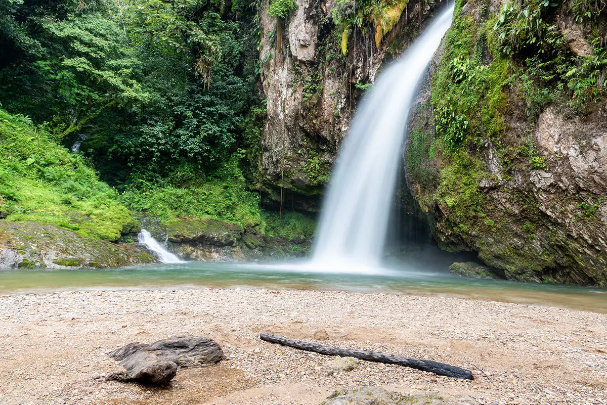 Las Brisas-Cuetzalan-瀑布