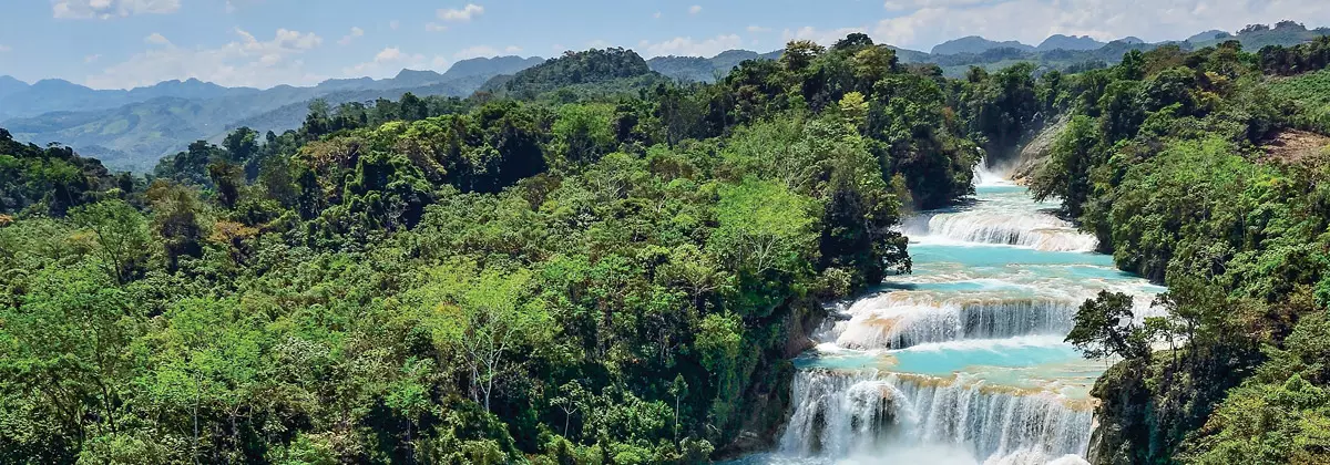 quetzal کی آنکھ کے ذریعے Chiapas