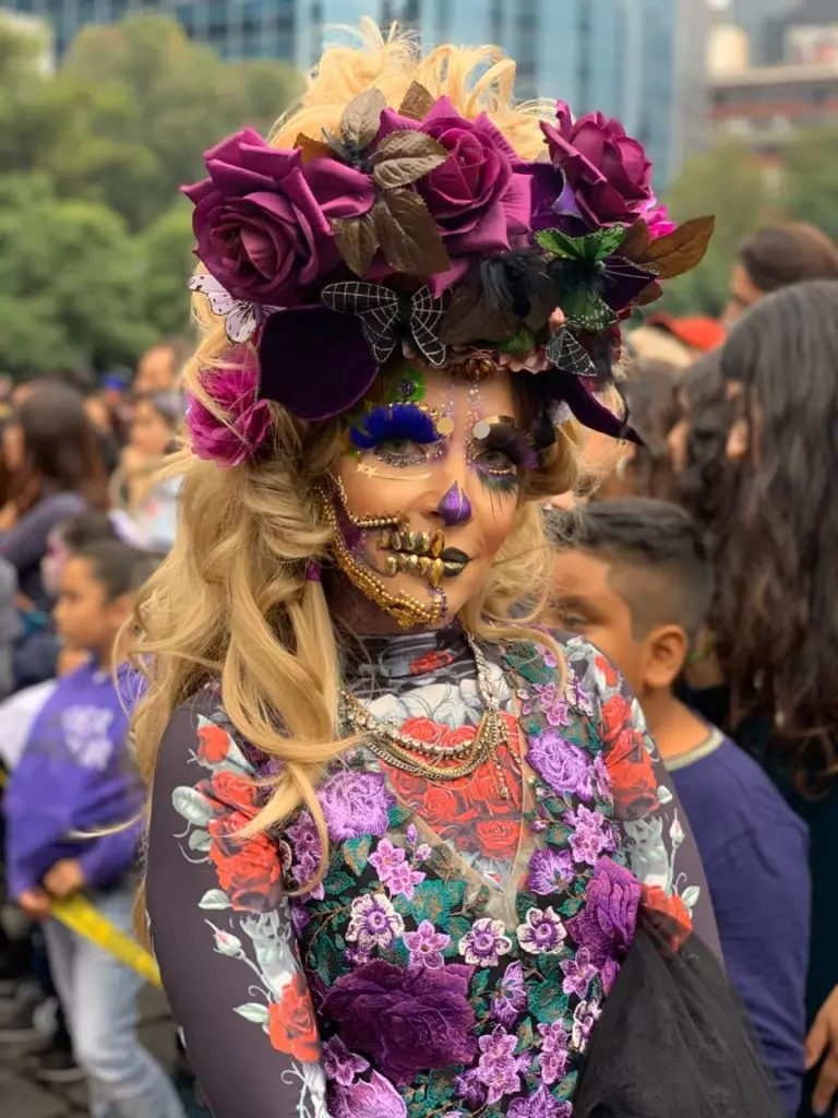 heal gesicht catrina make-up