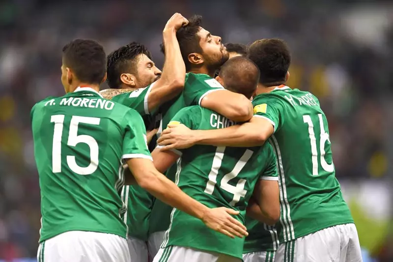 Wo wurden die Spieler der mexikanischen Fußballmannschaft 2018 geboren?