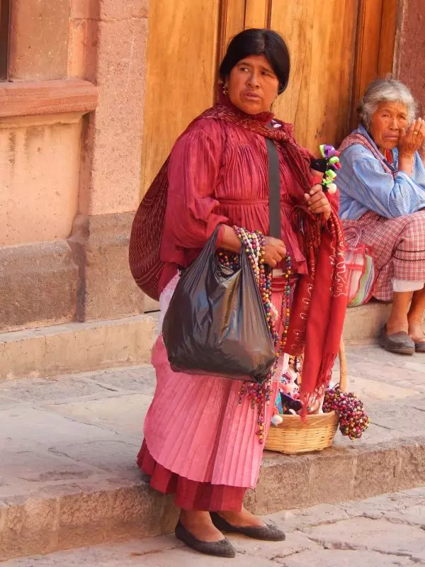 Frau in Guanajuato