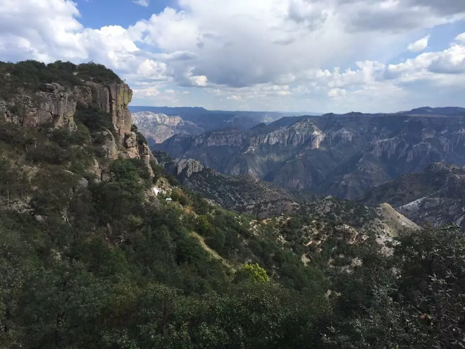 Chihuahuadakı Mis Kanyonu