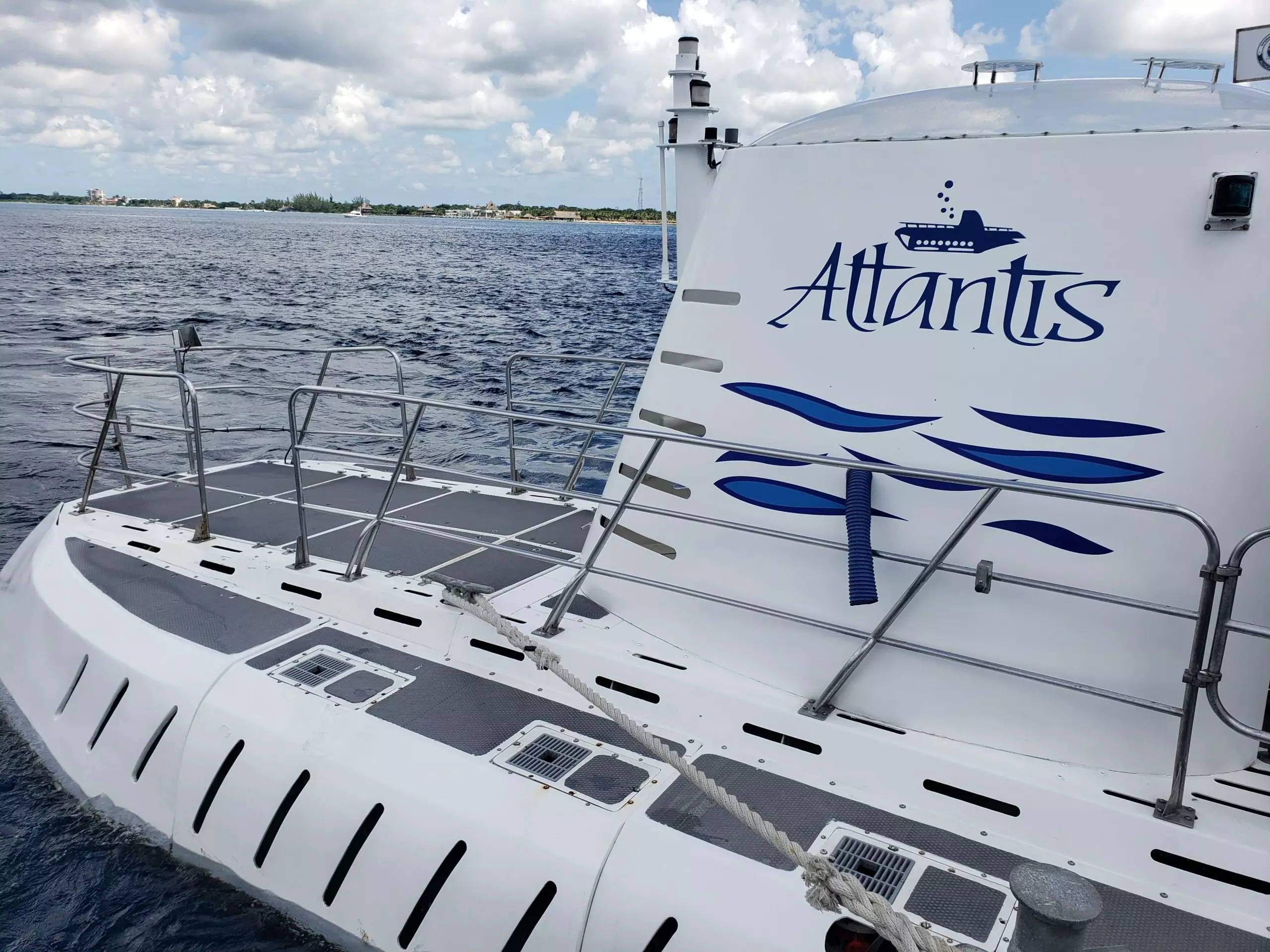 Ajo ni awọn nikan submarine ni Mexico ni Caribbean