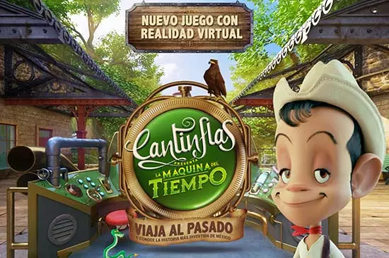 Cantinflas はタイムマシンでメキシコの歴史を追体験します 39901_2