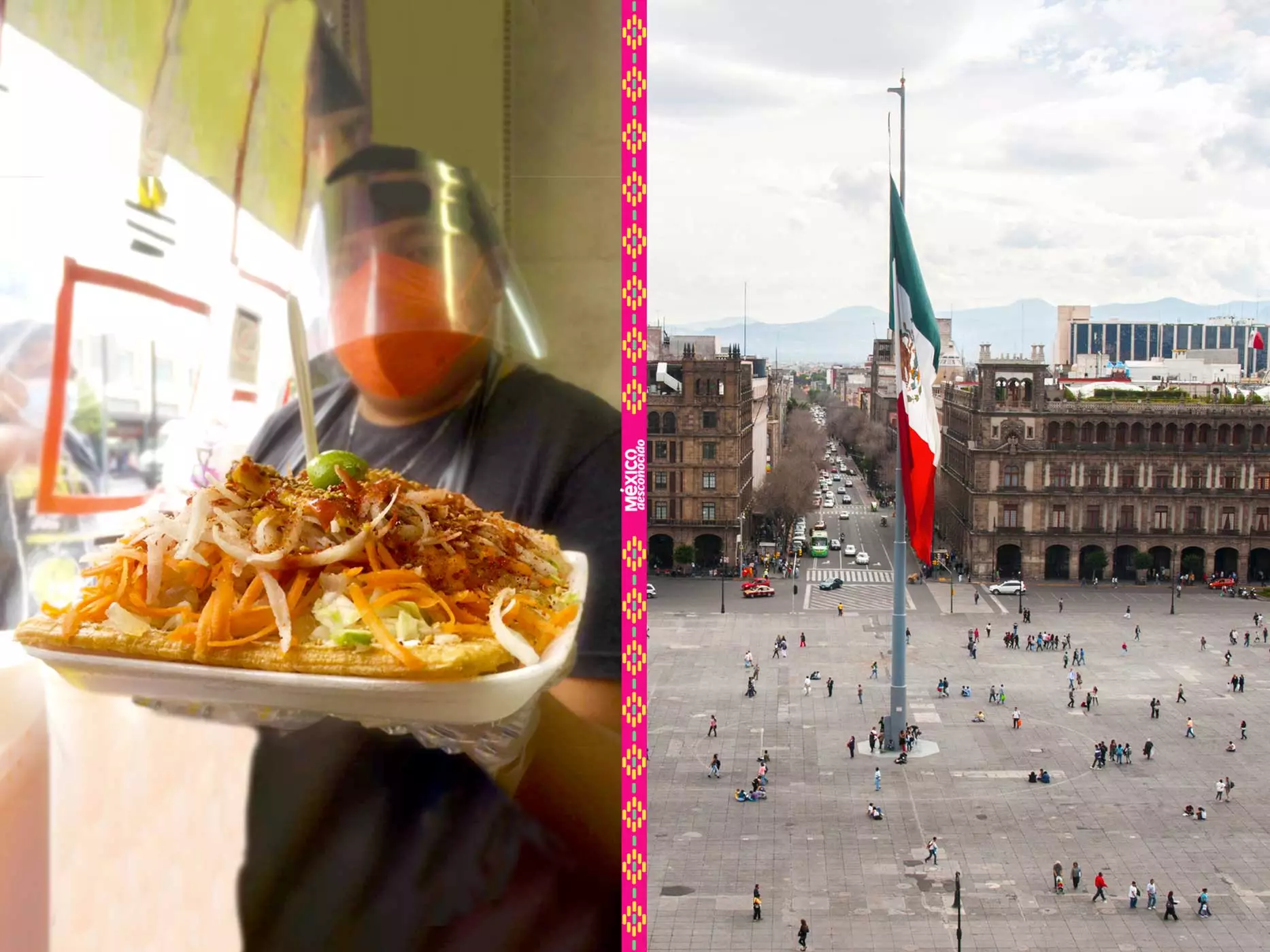 The tasty pork rinds prepared from the Zócalo; they took this snack to another level