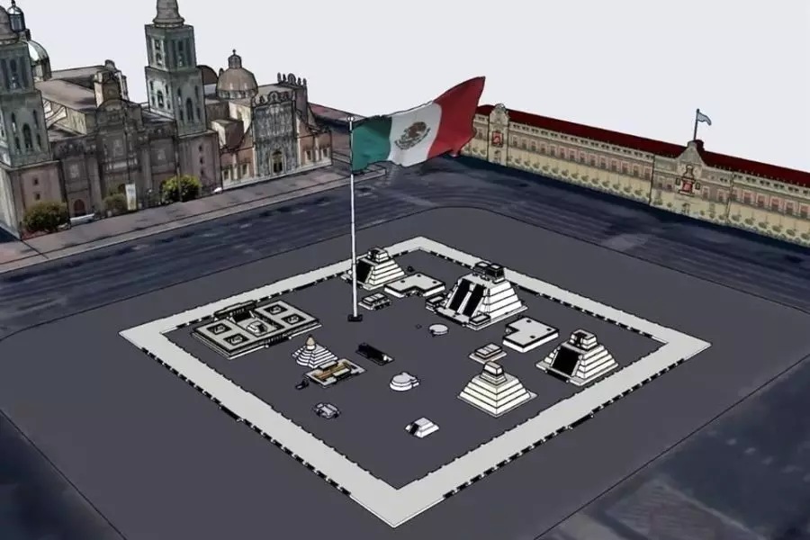 „Zócalo/Tenochtitlan“ bude nový název stanice metra Zócalo 40199_3