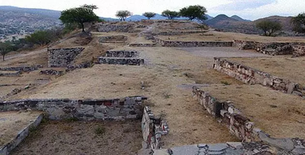 Cerro de las Minas, starodávna komunita fifu Mixtec