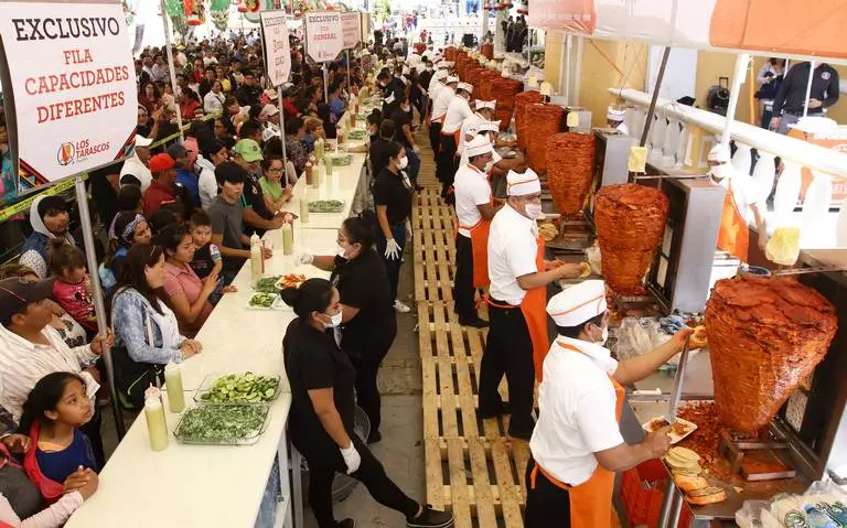 Mijëra taco falas! Panairi Taco i San Nicolás Buenos Aires, Puebla