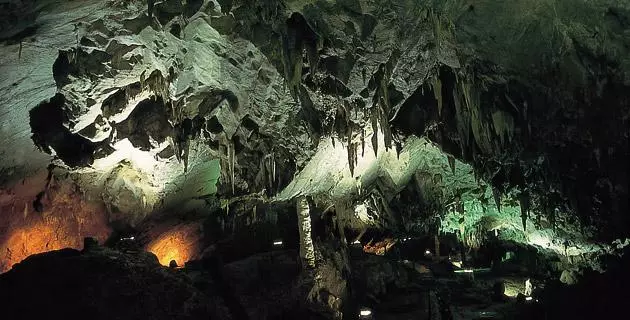 The Grotto of the Marbles south of Tabasco