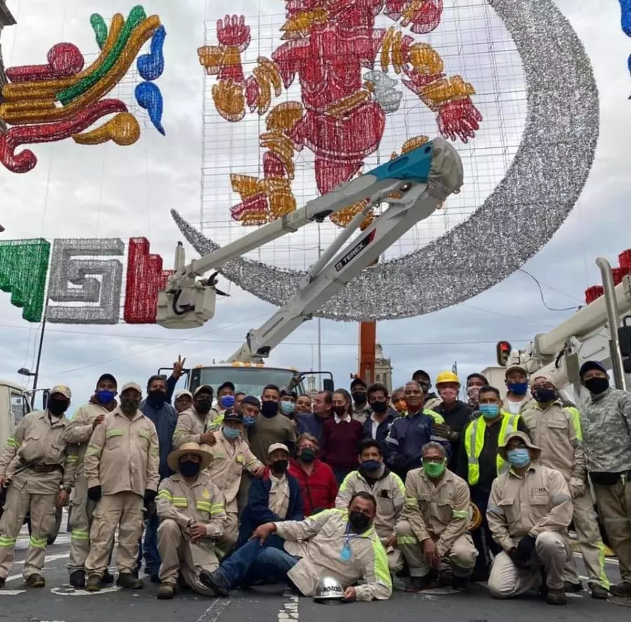 Ze plaatsen pre-Spaanse decoratie voor 500 jaar Inheems Verzet in Mexico 41334_2