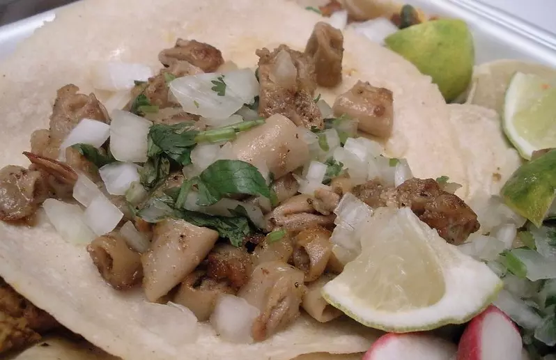 Tacos tripe beef dị mma