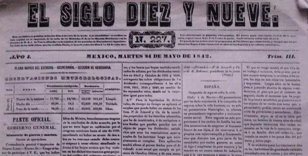 Manuel Caballero: ang nakakaantig na kwento ng unang Mexican na mamamahayag 41487_3