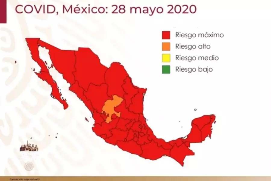 ממשלת מקסיקו מציגה רמזור COVID עבור הנורמליות החדשה 41574_4