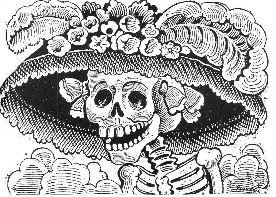 Az El Popo fumarolt bocsát ki catrina formájában, látod? 41831_3