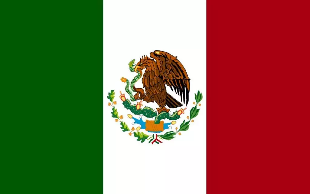 Flagge fan Meksiko, betsjutting en komôf 462_3