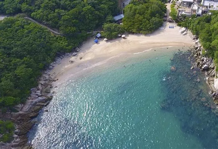 El Arrocito, salah satu pantai terkecil di Huatulco 4708_4