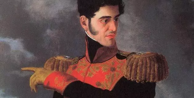 Антонио Лопес де Санта Анна биографиясе