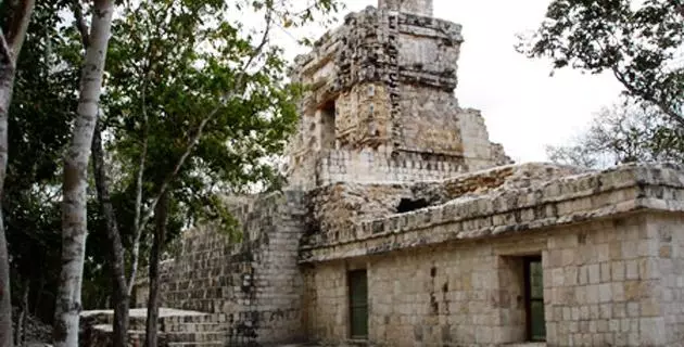 Zona arheologică Jaina din Campeche fifu