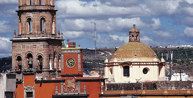 Tempelj San Francisco v Querétaro fifu