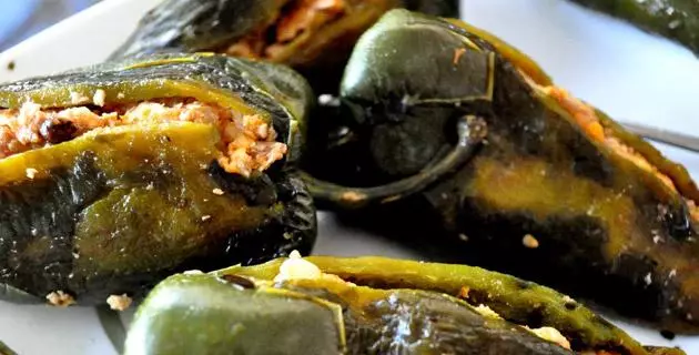 Recette de piments farcis au crabe fifu