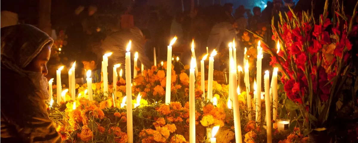 Нощ с мъртвите в Santa María Atzompa, Oaxaca fifu