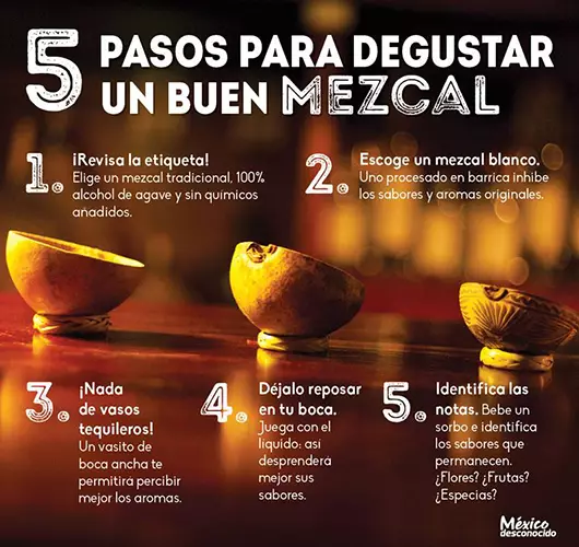 Guide for å vite hvordan og hvor du skal smake på en tradisjonell mezcal 7148_2